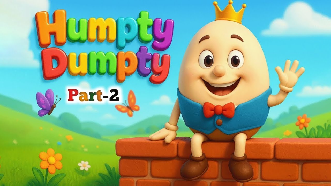 Humpty Dumpty part-2 |humpty dumpty nursery rhymes|@CoComelon rhymes ...