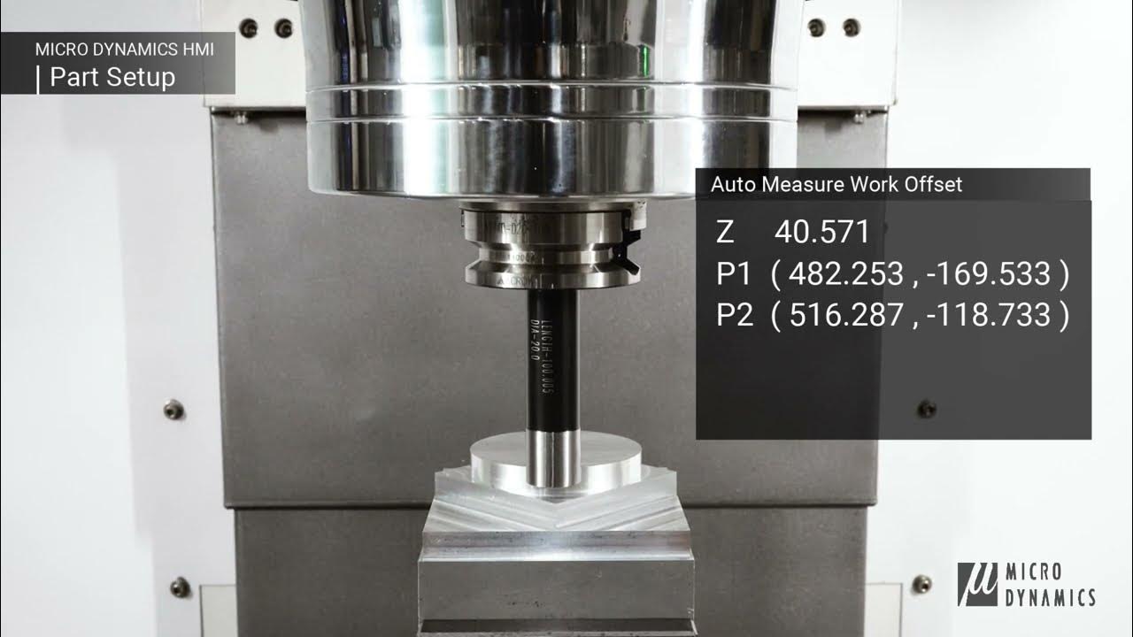 MICRO DYNAMICS HMI | Part Setup - YouTube