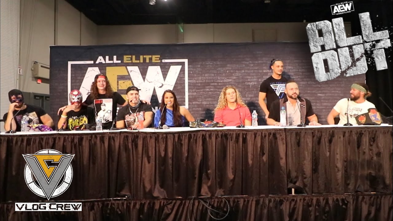 AEW ALL OUT Fan Fest • Vlog Crew QnA! - YouTube