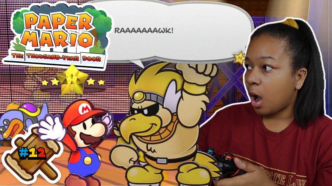 Chapter 3: Battling Rawk Hawk & Macho Grubba - Paper Mario: The ...