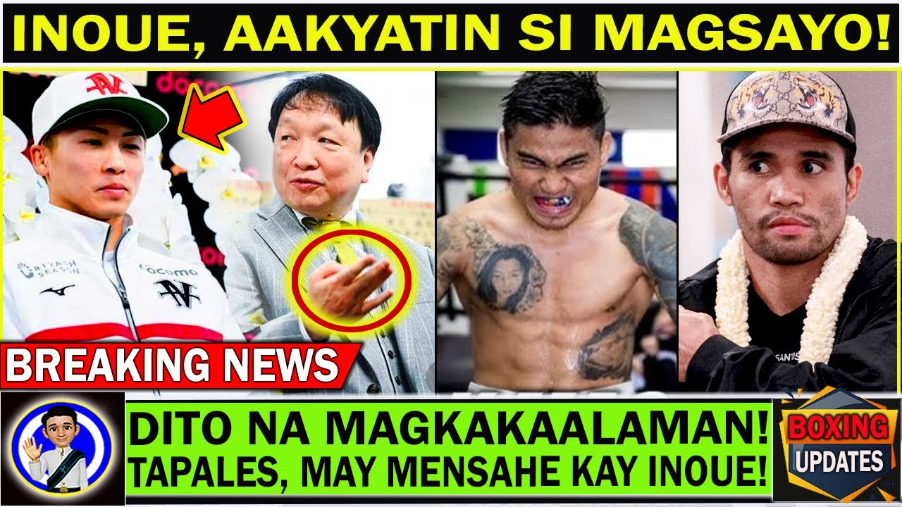 Ayan na! INOUE, maghahasik ng lagim! Aakyat sa timbang ni MAGSAYO ...