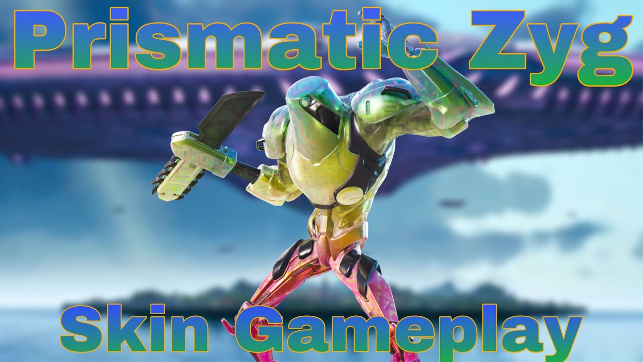 Prismatic Zyg skin gameplay - Fortnite - YouTube