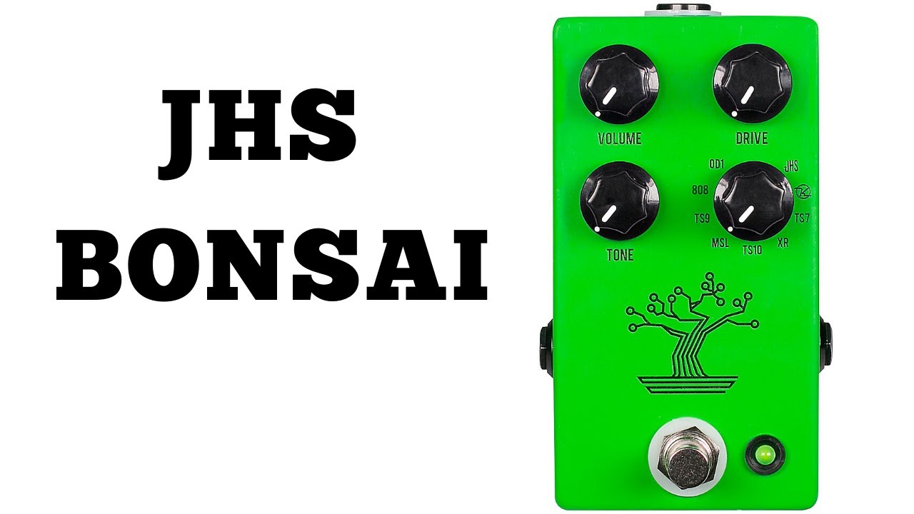 JHS Bonsai Overdrive Pedal | Stevie Ray Vaughan Tones! - YouTube