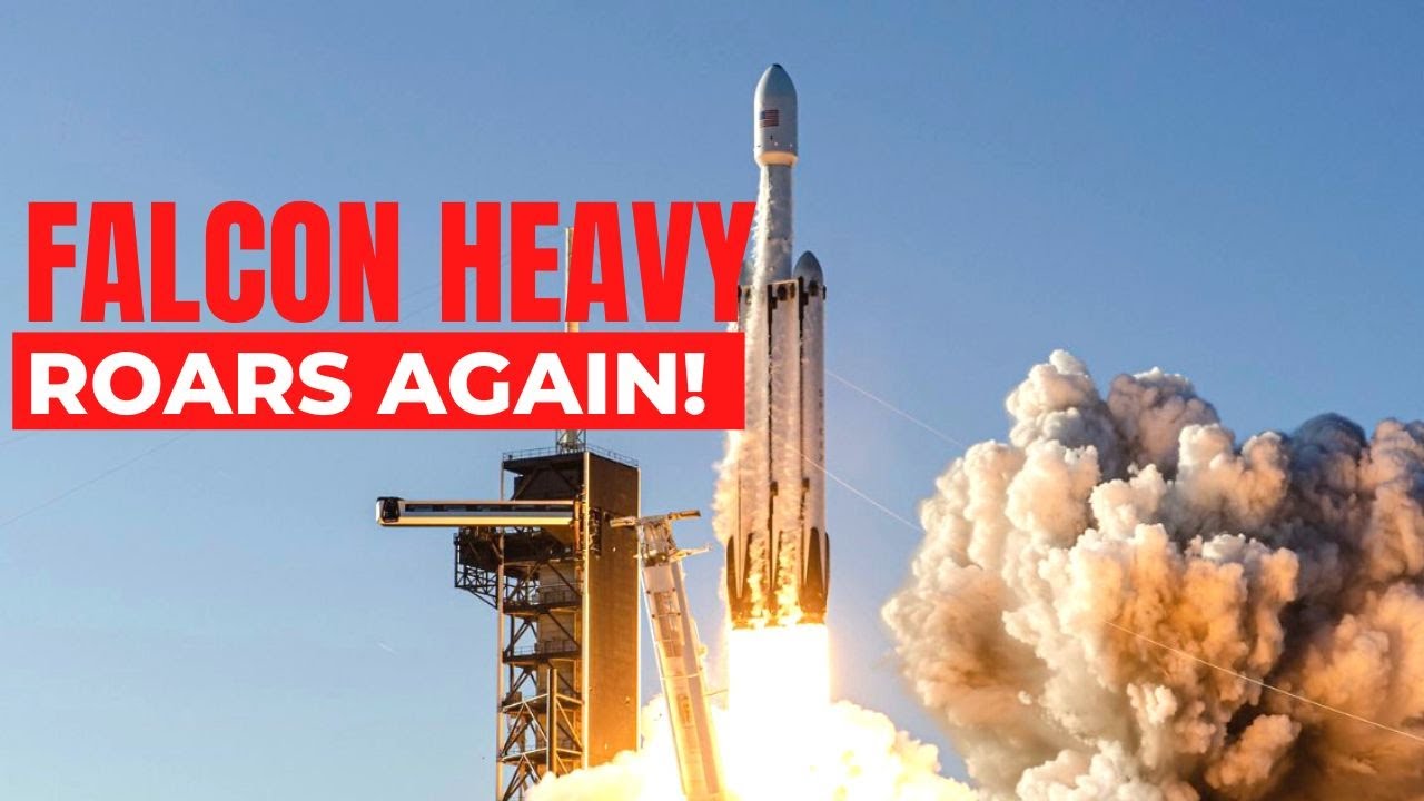 Secret USSF-44 Mission: SpaceX launches Falcon Heavy, world's most ...