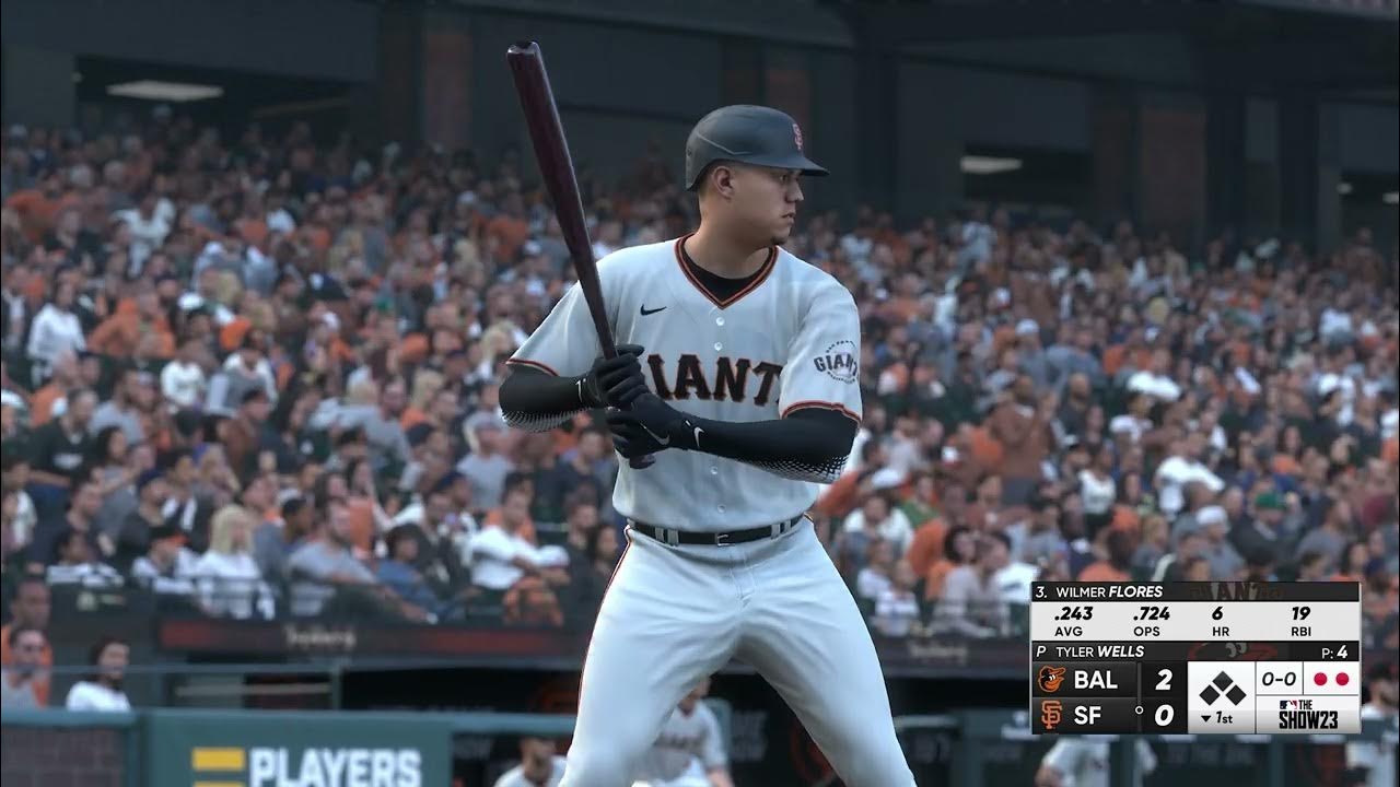 MLB The Show 23 - Baltimore Orioles vs San Francisco Giants - YouTube