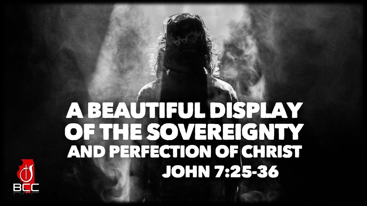 A Beautiful Display of the Sovereignty and Perfection of Christ - YouTube