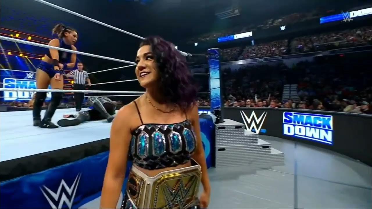 WWE SMACKDOWN NIA JAX VS MICHIN 07/12/24 - YouTube