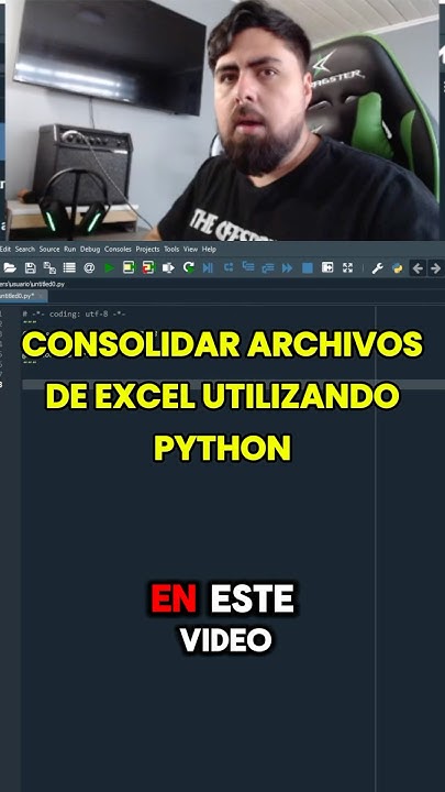 COMO CONSOLIDAR / CONCATENAR ARCHIVOS DE EXCEL UTILIZANDO PYTHON #chrispalavecino #python - YouTube