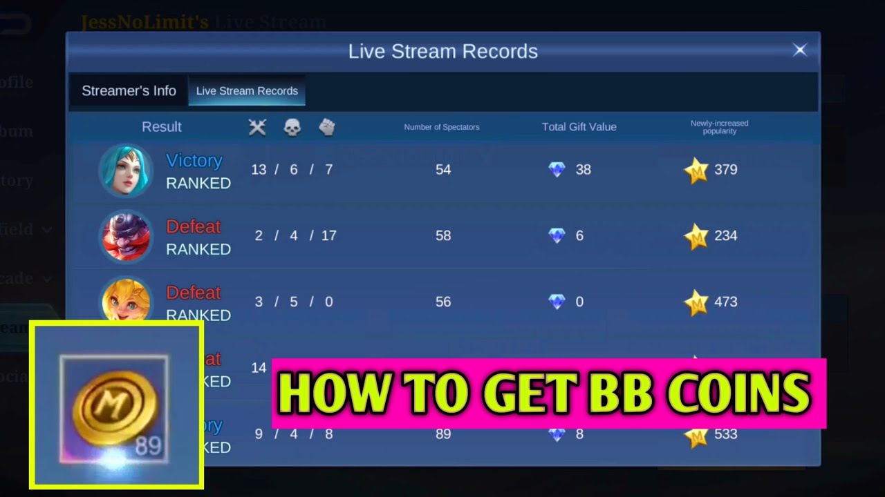 How To Get Free BB coins And Free Diamond For Promo Diamonds Event || 1 ...