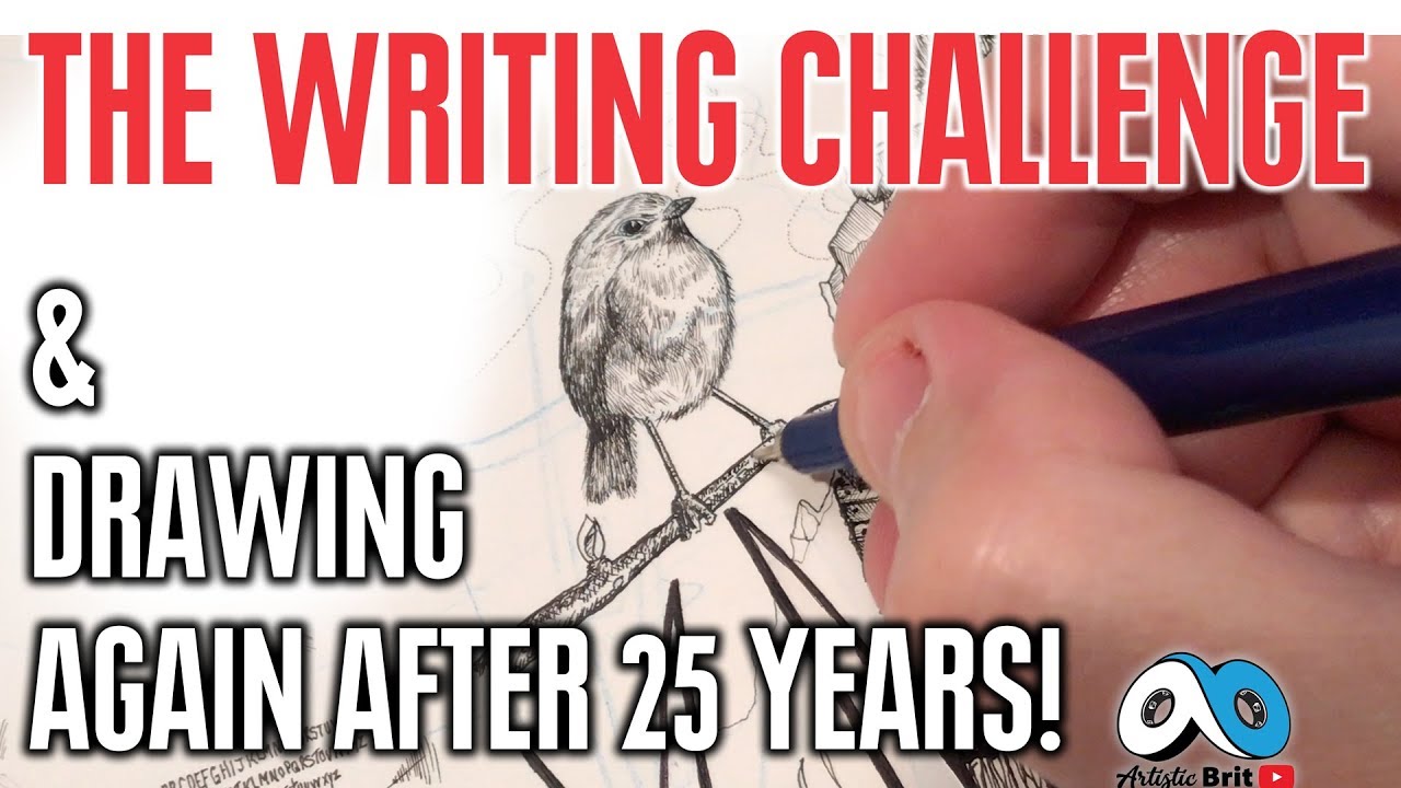 The Writing Challenge 2018 - Returning Back to Drawing After 25 Years ...
