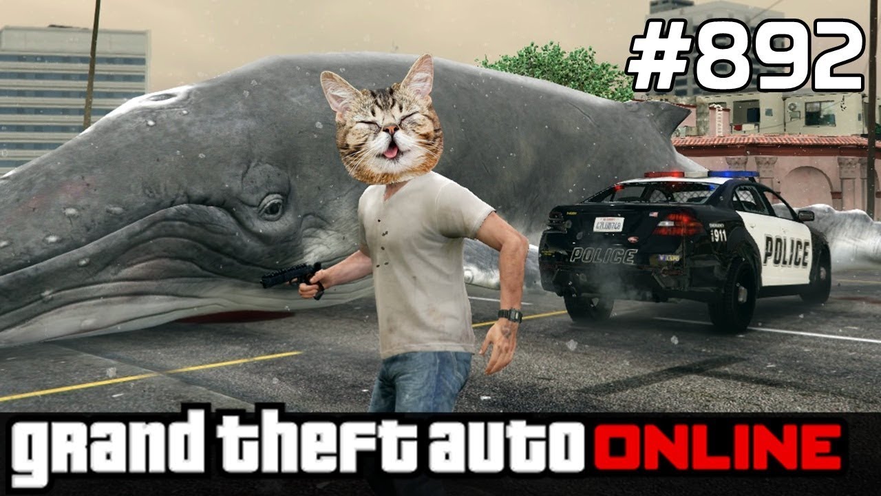GTA 5 PC Online Po Polsku [#892] WIELORYBY & Policja & Auta /z Skie ...