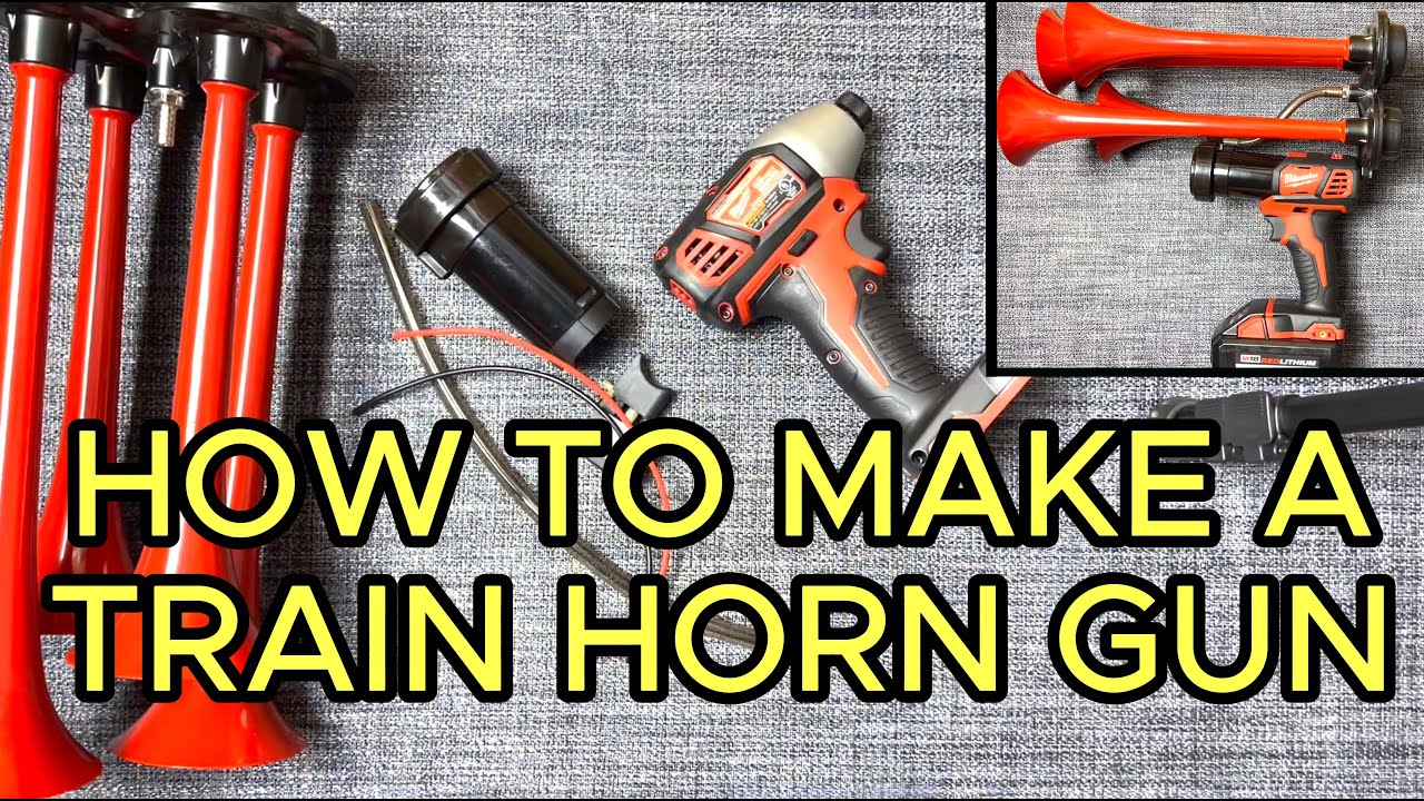 How to make a Milwaukee Train Horn - YouTube