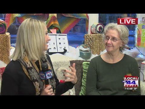 Learning all about Yarn & Yoga with Elissa Cobb