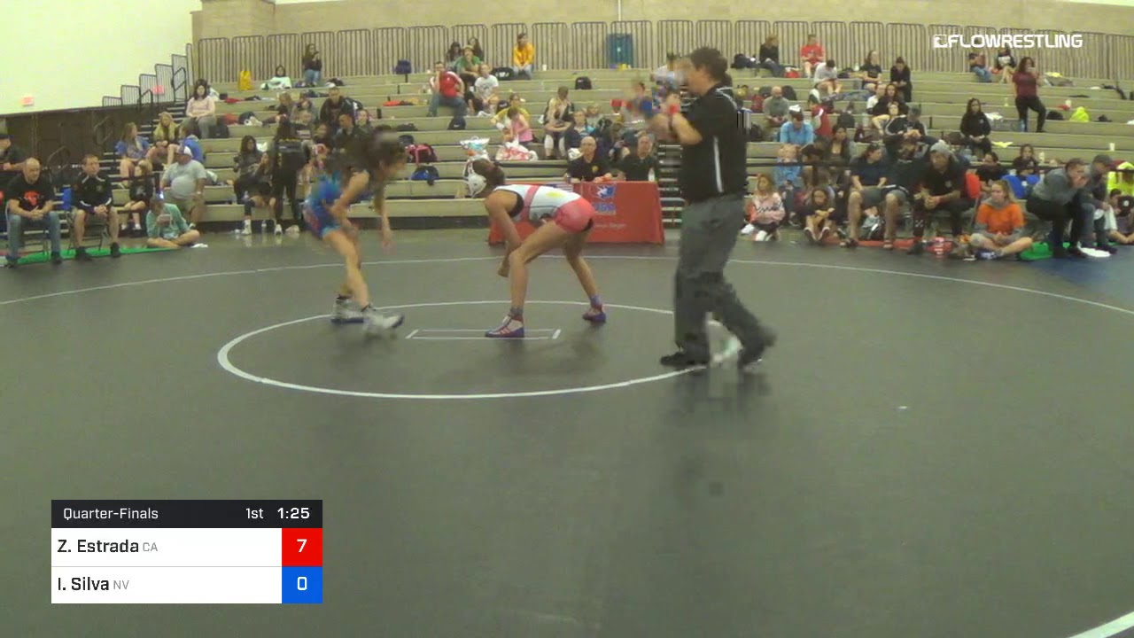 46 Kg Quarterfinal Zao Estrada Team California Vs Isabelle Silva Team ...