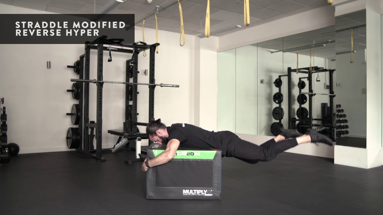 Straddle Modified Reverse Hyper - YouTube