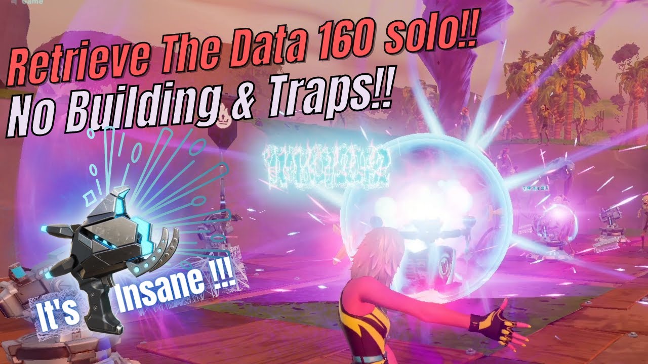 Fortnite STW - RTD PL 160!! Solo Without any build Only using PLASMATIC ...