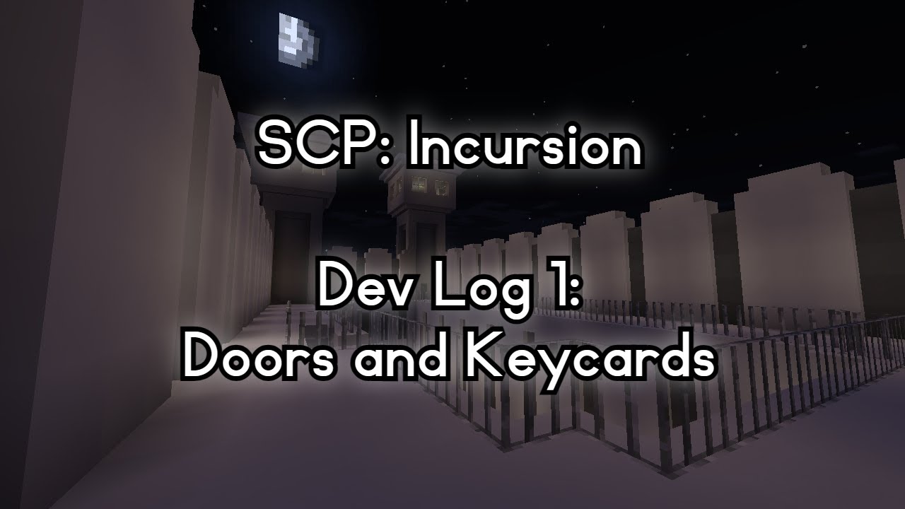 SCP: Incursion | Dev Log 1: Doors and Keycards - YouTube