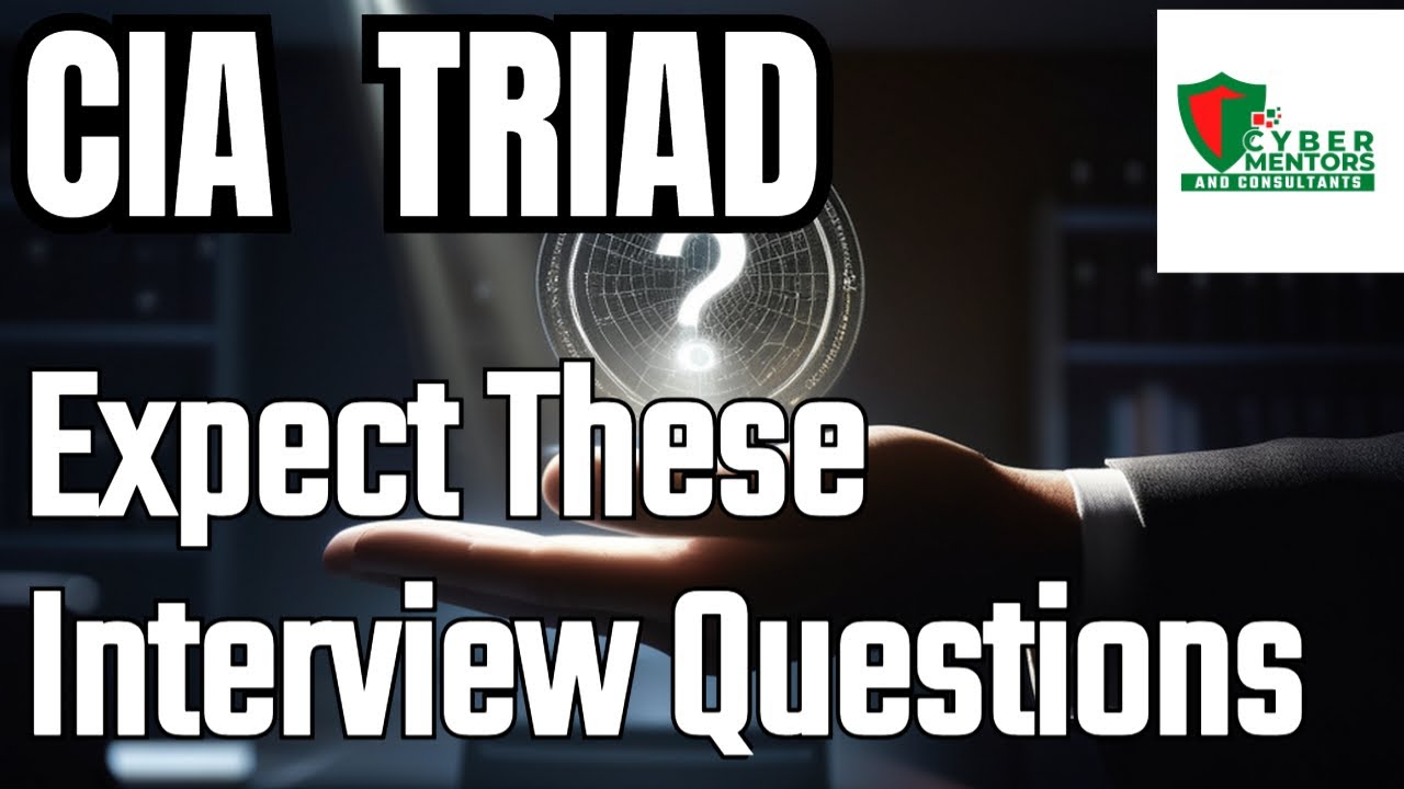 CIA Triad Interview : What questions to Expect about CIA - YouTube