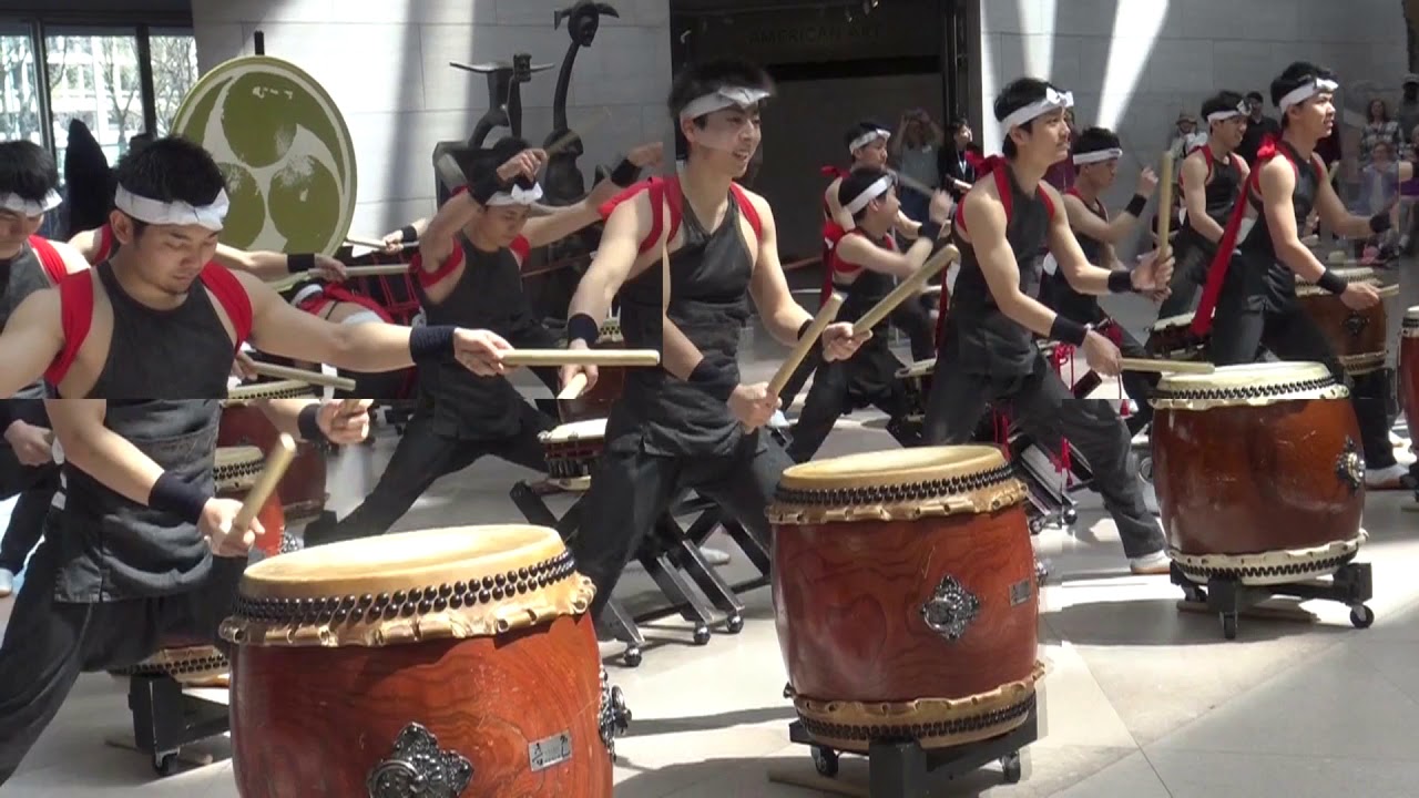 2018 Tamagawa Univ. Tokyo Taiko & Dance - National Cherry Blossom ...