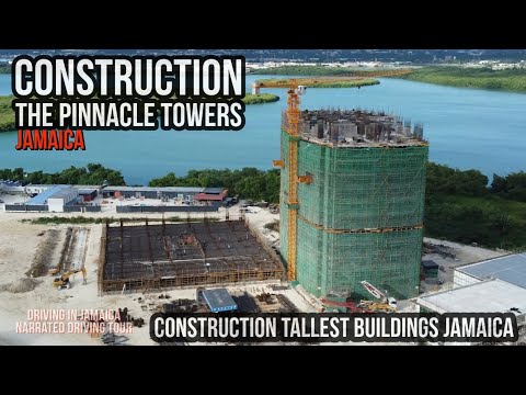 Construction Pinnacle Towers Jamaica - YouTube