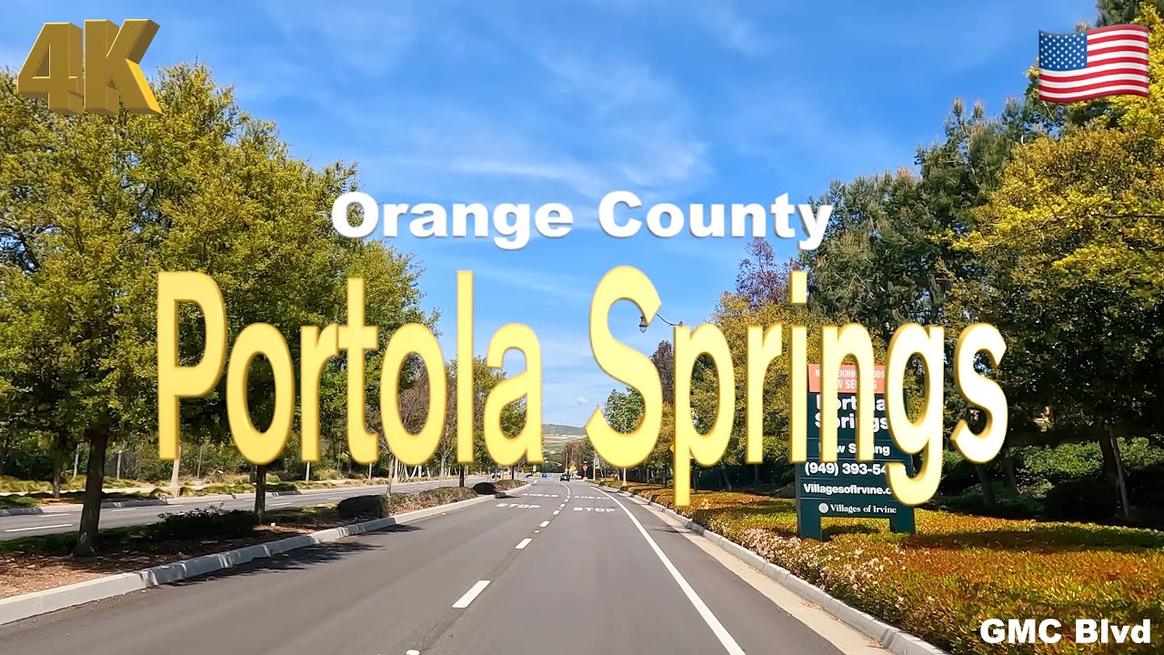 [4K] Orange County, Portola Springs Irvine California USA in 2023 ...