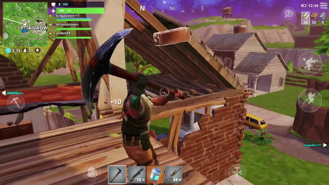 Modding On Fortnite ios mod menu - YouTube