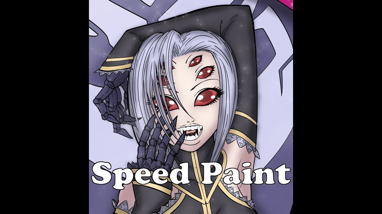 Rachnera Arachne Love Hurts Monster Musume No Iru Nichijou Speed Paint ...