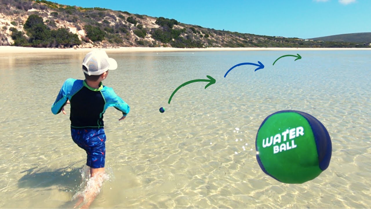 How to skim a Water Ball - Toy Review - YouTube
