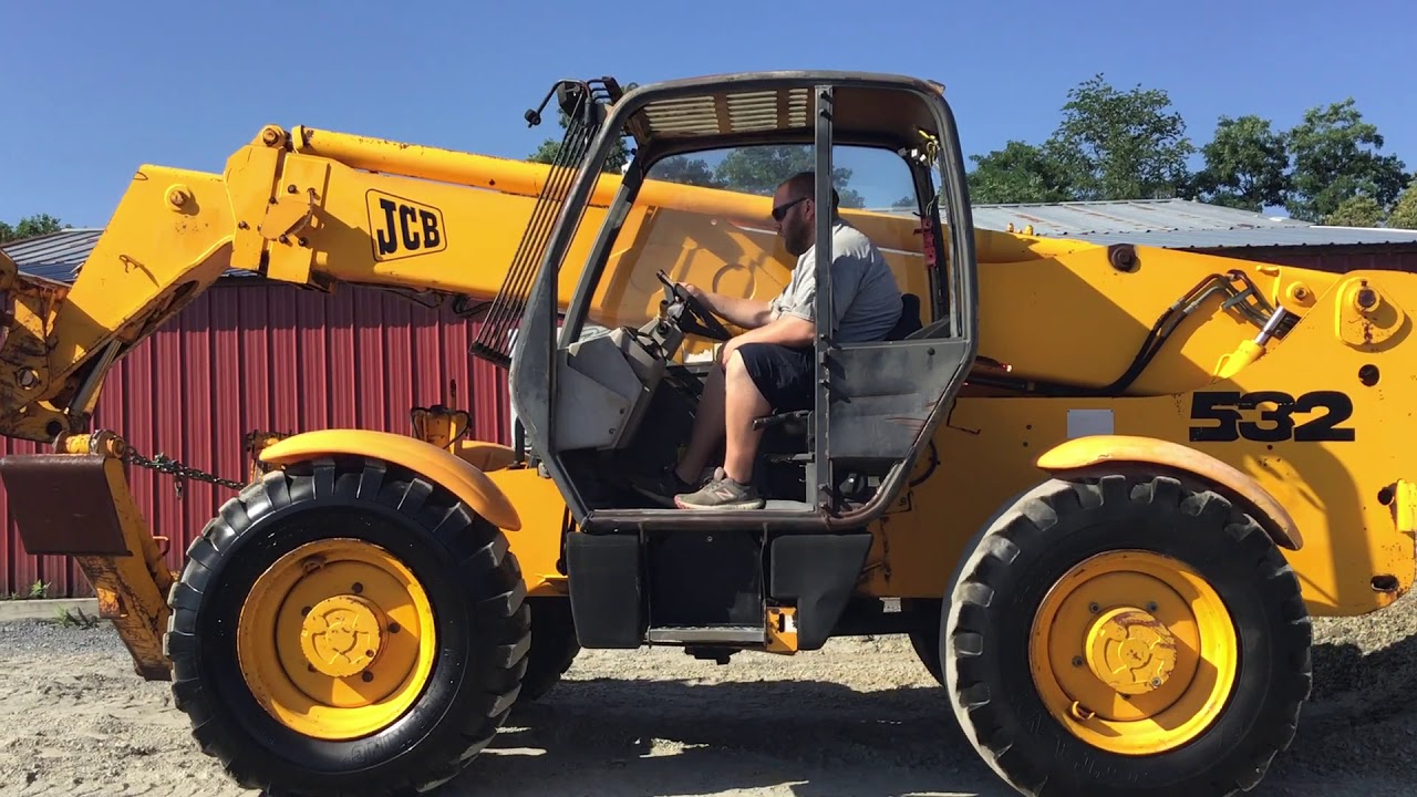 JCB 532 FORKLIFT - YouTube