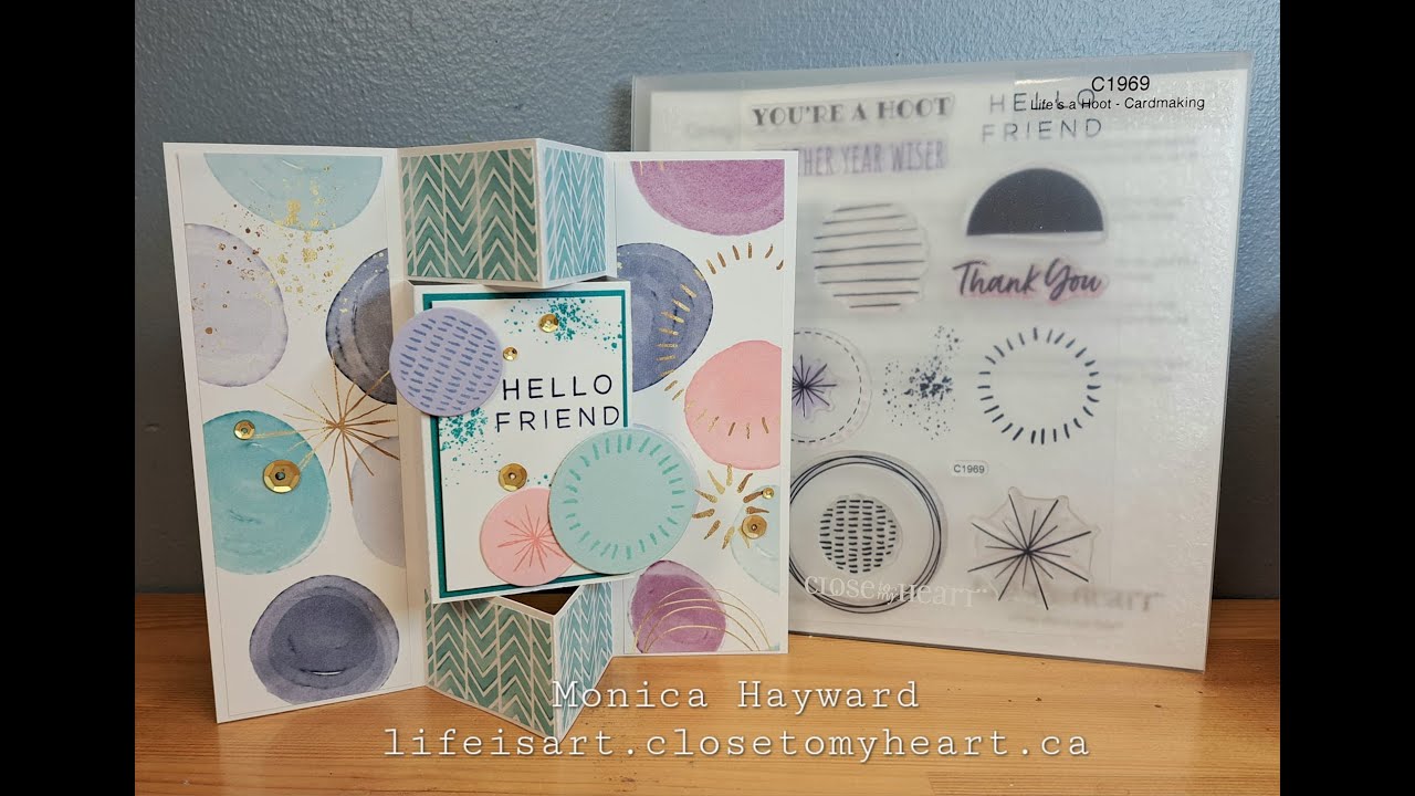 March 8th It's Wednesday - Let's Create! Life's a Hoot centre panel ...