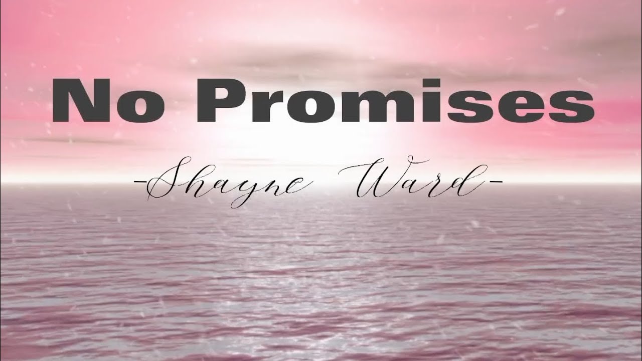 Shayne Ward-No Promises (lyrics) - YouTube Music