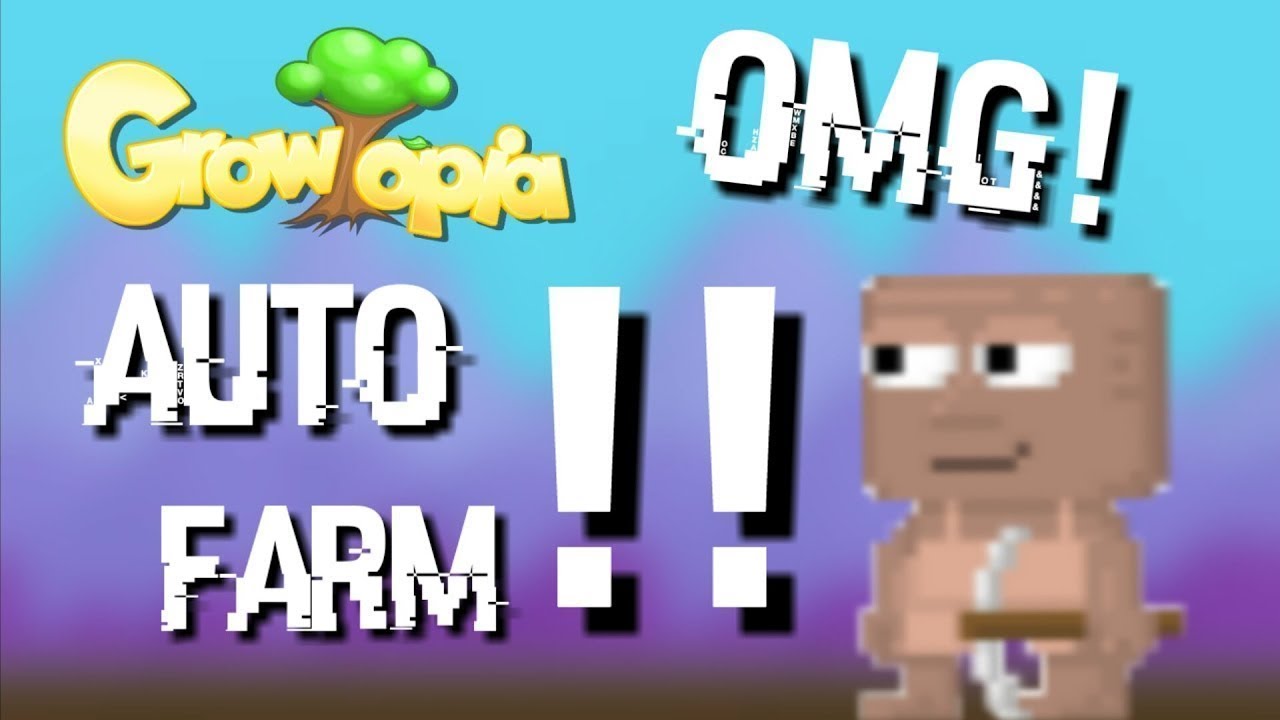 how to automatically farm and write in Growtopia! #Autofarm - YouTube