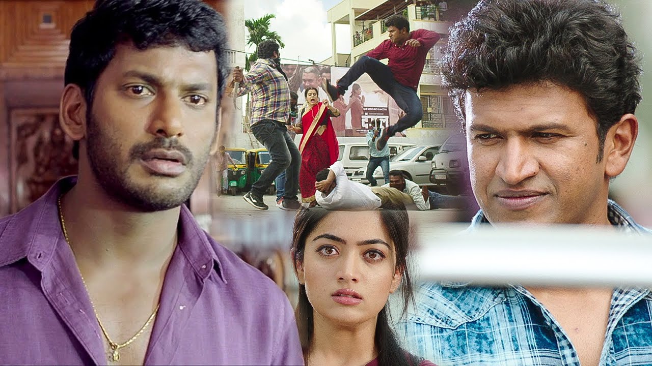 Poojai Tamil Movie Remake Scene | Anjani Putra Tamil Dubbed | Puneeth ...