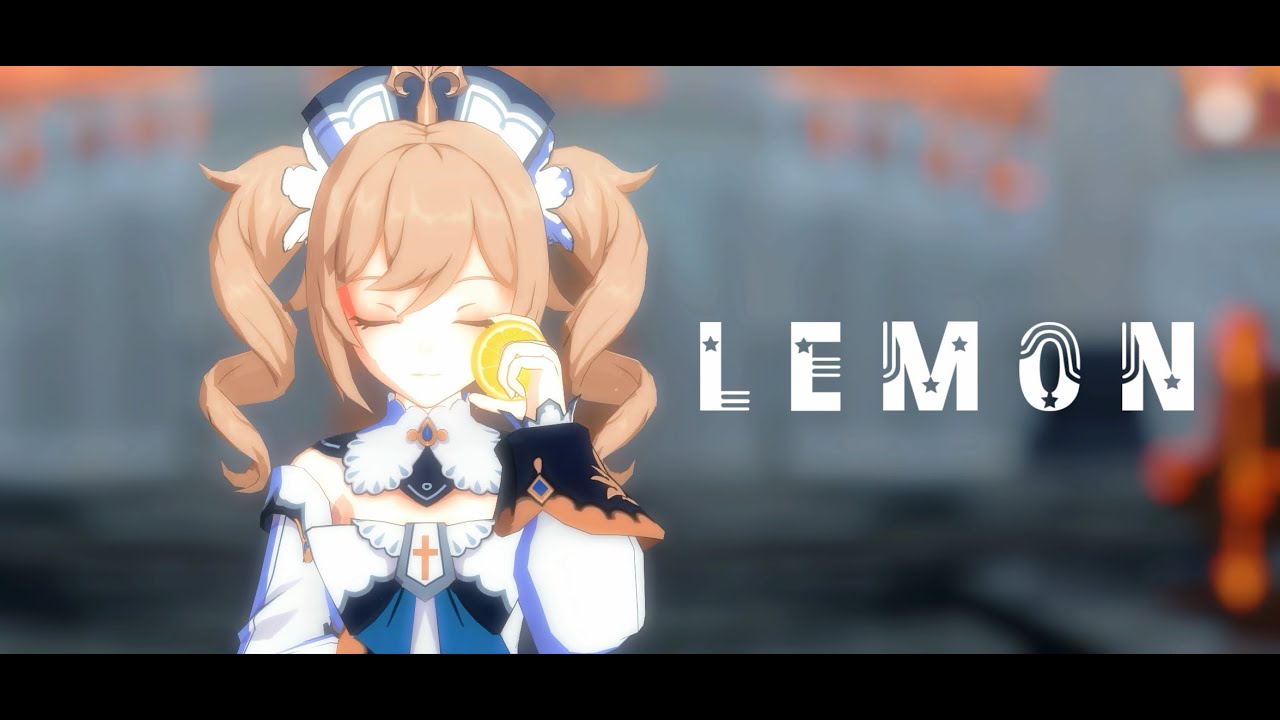 【MMD | Genshin Impact】Lemon【Barbara】 - YouTube