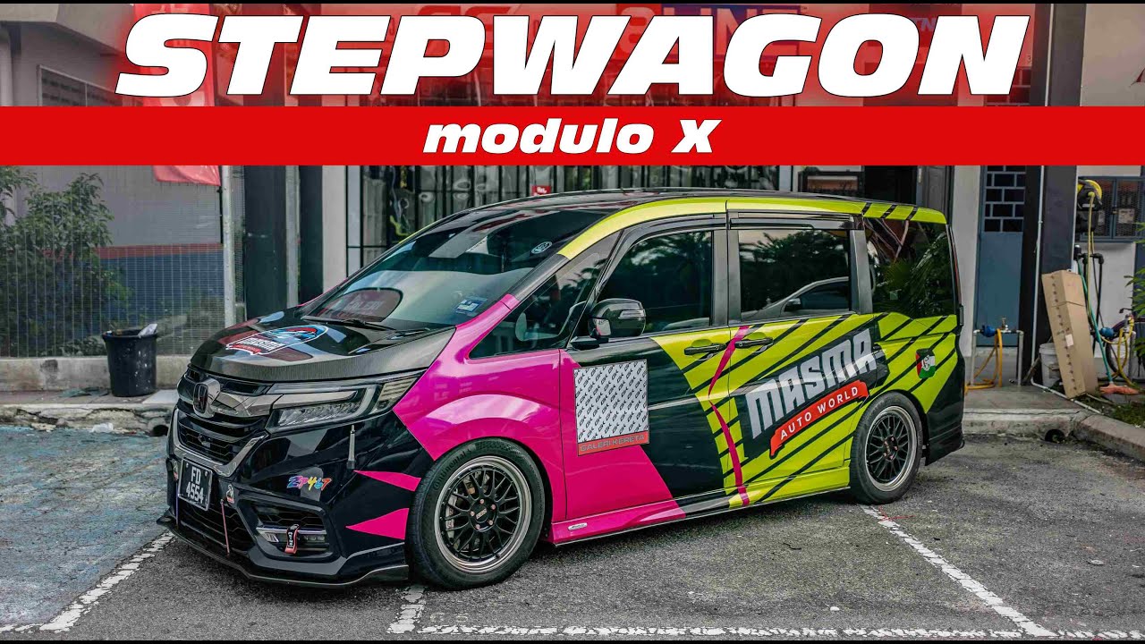 Honda Stepwagon Modulo Modified - YouTube