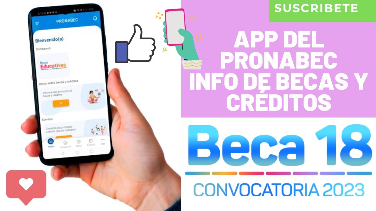 📲Aplicación Del PRONABEC🧑‍🎓 Entérate De Todas Las Becas Que Ofrece El ...