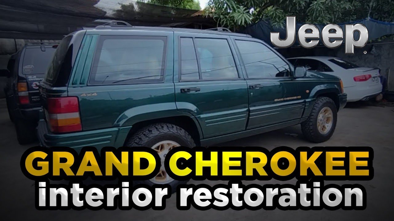 BIKIN GAGAH LAGI ‼️GRAND CHEROKEE RESTORASI INTERIOR || CAT JOK KULIT ...