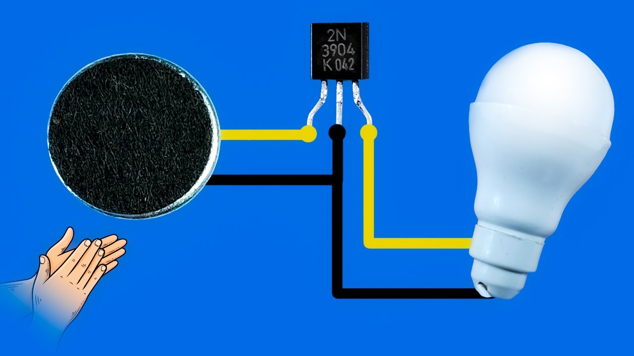 How to make Clap Switch | Electro Experiment - YouTube