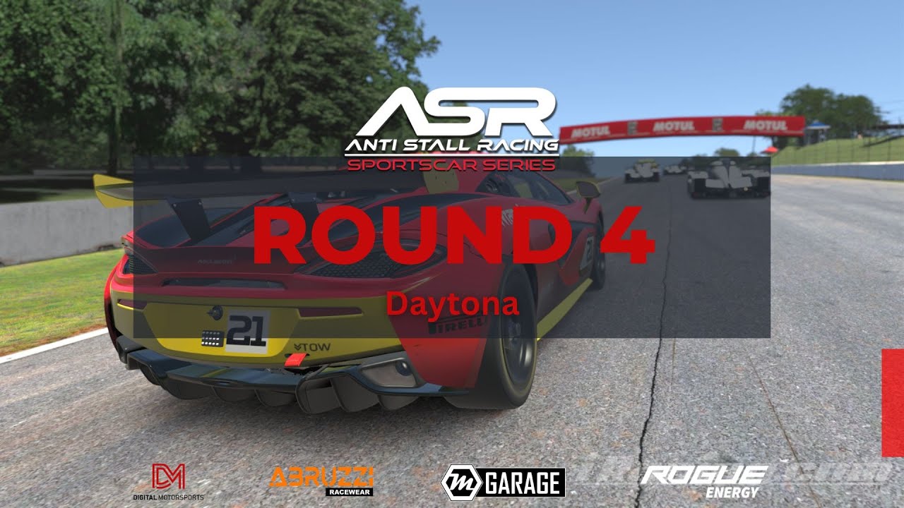 Anti Stall Racing - Sports Car Series - Race 4: Daytona - YouTube
