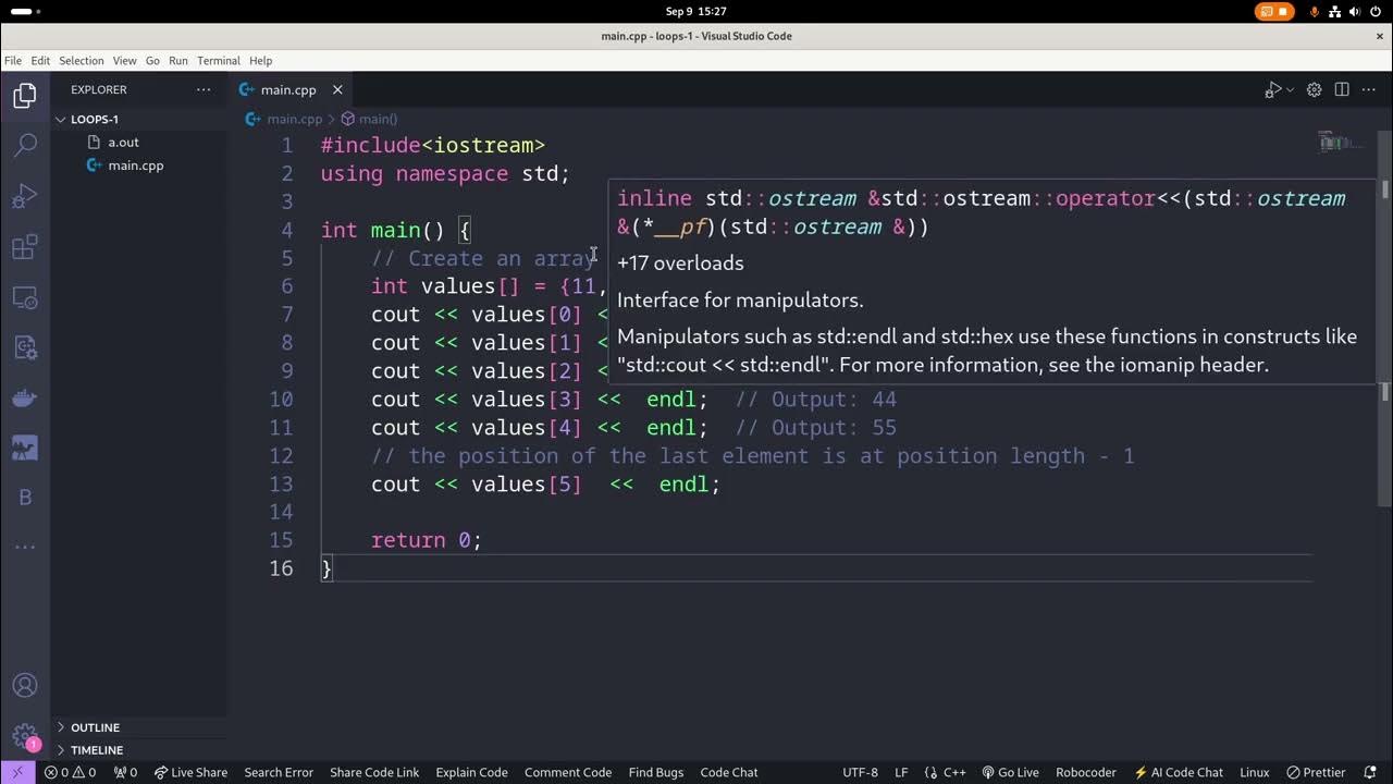 Introduction to arrays - Practical (Creating arrays) - YouTube