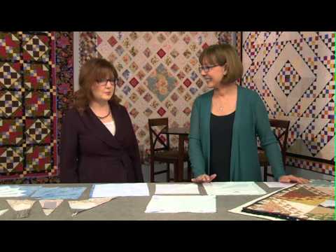 The Quilt Show: Trailer 1405 - Karen Gloeggler / Janet Finley - YouTube