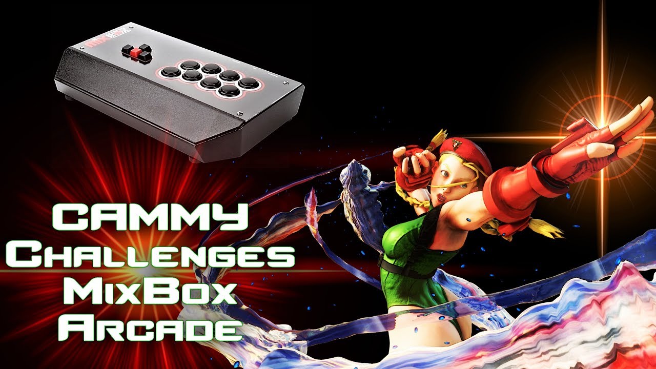 STREET FIGHTER 5 CAMMY CHALLENGES MIXBOX ARCADE FIGHTSTICK - YouTube