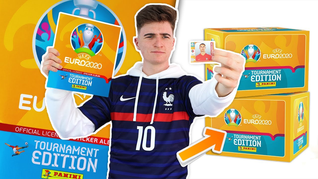 How Much Does A EURO 2020 Sticker Album Cost? - YouTube