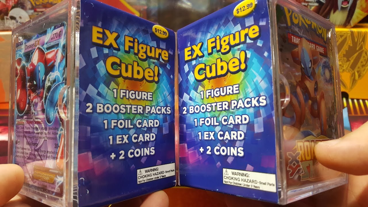 EX PULLS ! OPENING TWO POKEMON EX FIGURE CUBES - YouTube