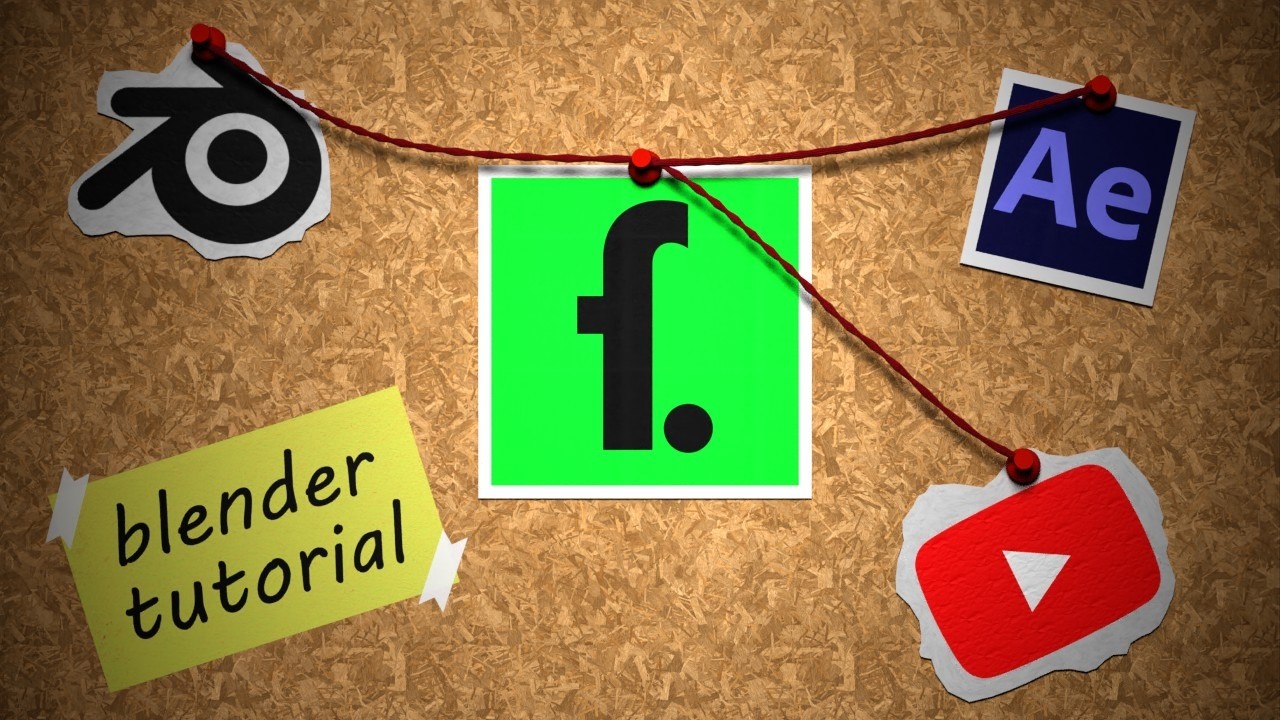 How to Make a 3D Pinboard Animation Like FERN - YouTube