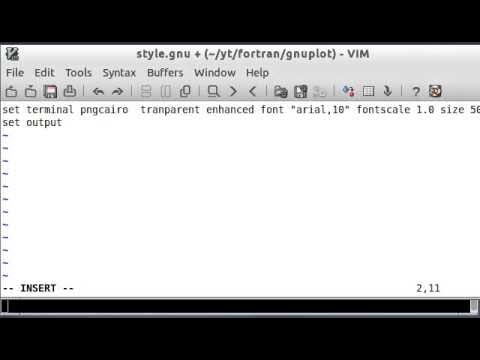 Modern Fortran by Example (9) Gnuplot Part 3 - YouTube
