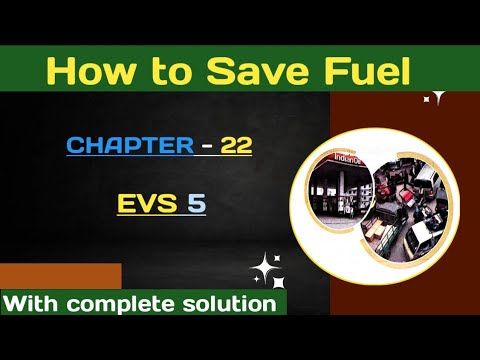 How to Save Fuel // EVS // Chapter 22 // Class 5 // #EVS - YouTube