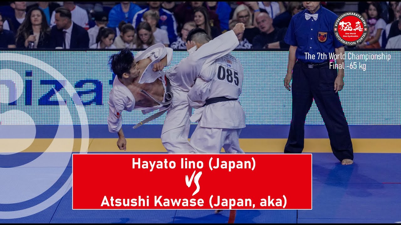 7th WKO WC: Final -65 Hayato Iino (Japan) - Atsushi Kawase (Japan, aka ...