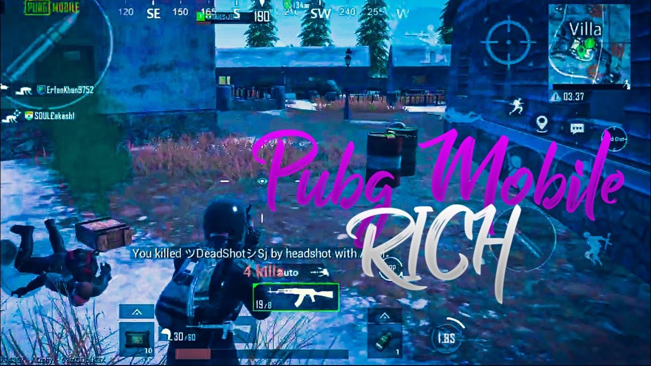 RICH - PUBG MOBILE HIGHLIGHTS - YouTube