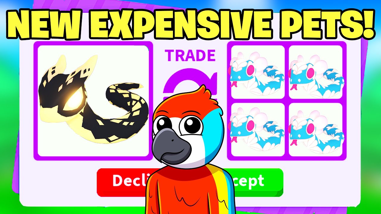 Trading NEW PETS IN ADOPT ME! - YouTube